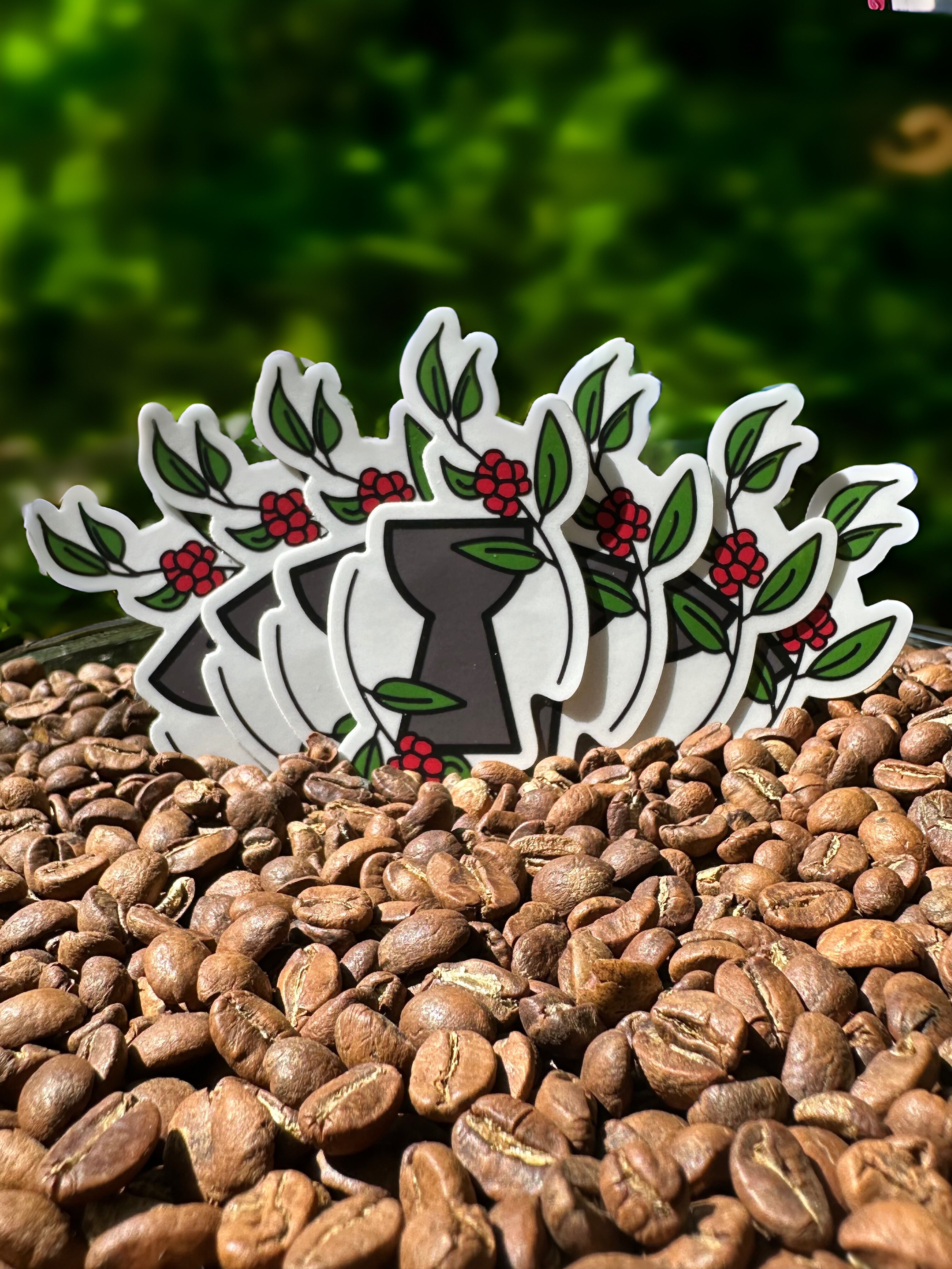 Latte Stone Sticker – Dibina Coffee